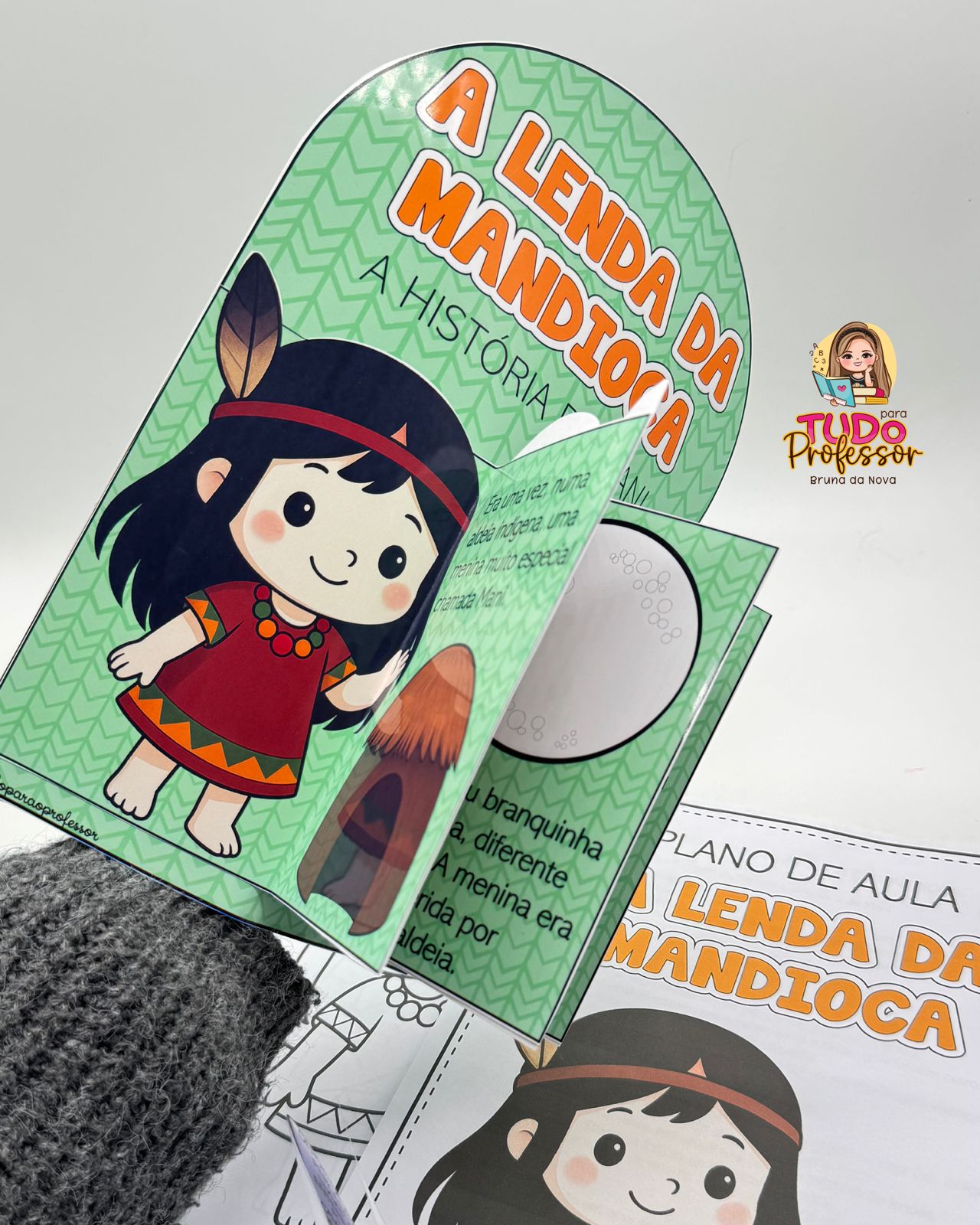 Plano de Aula Folclore: A Lenda da Mandioca - Na Ponta do Lápis ...