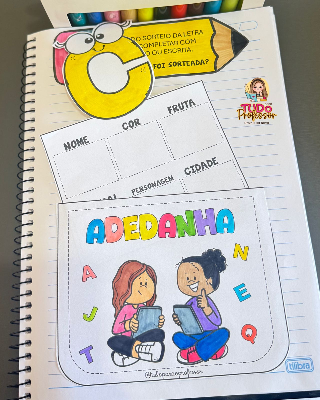 ADEDANHA para Alfabetização: Brincadeira Pedagógica com Escrita e ...